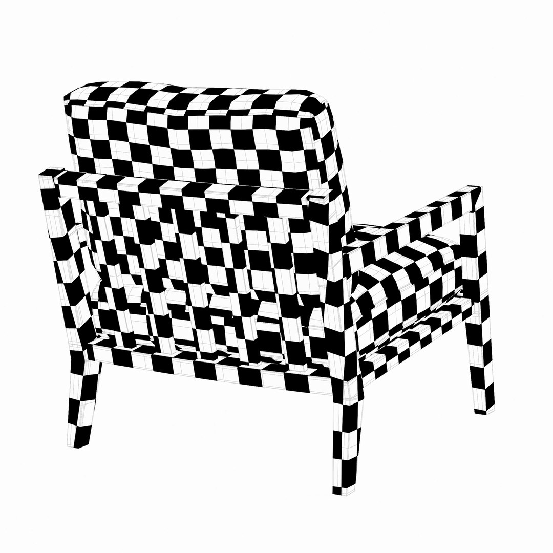 3D Karetta Armchair - TurboSquid 2012611