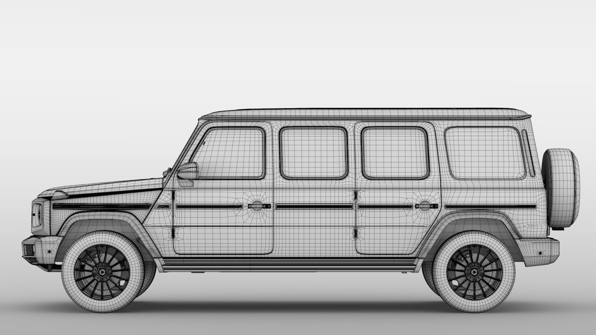 3D Mercedes Benz G 550 Model - TurboSquid 1367577