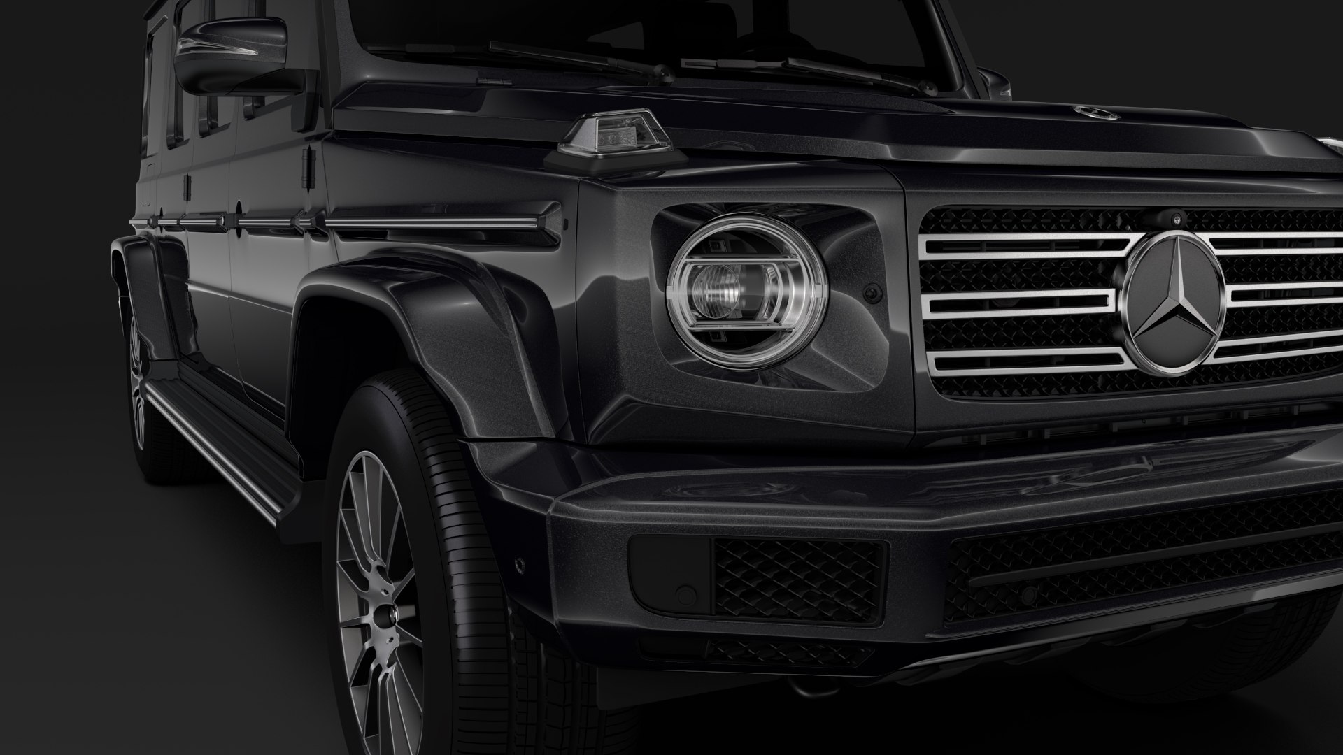 3D Mercedes Benz G 550 Model - TurboSquid 1367577
