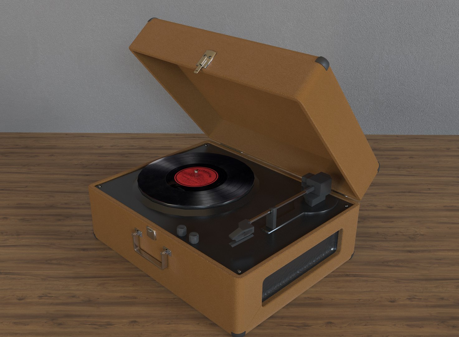 Record player 3D - TurboSquid 1793738