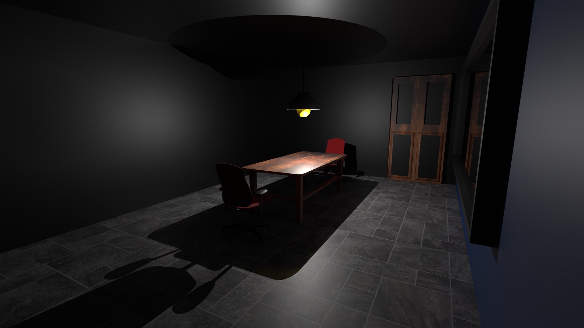 Interrogation Room 3D - TurboSquid 2179943
