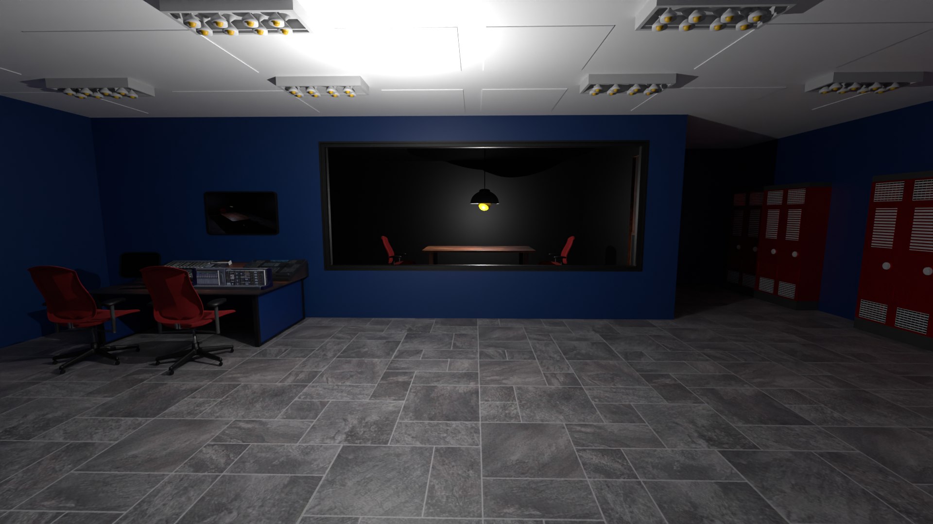 Interrogation Room 3D - TurboSquid 2179943