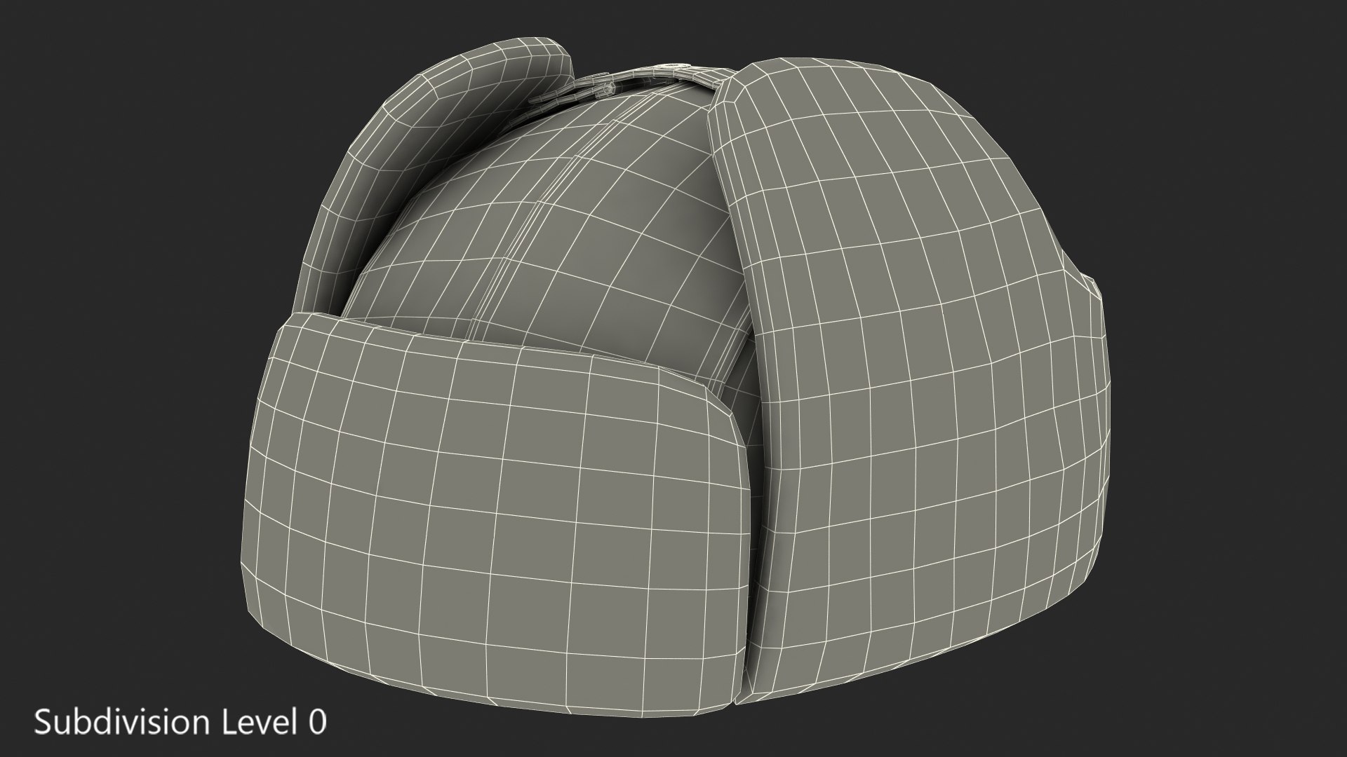 3D Model Trapper Winter Hat Fur - TurboSquid 1430464