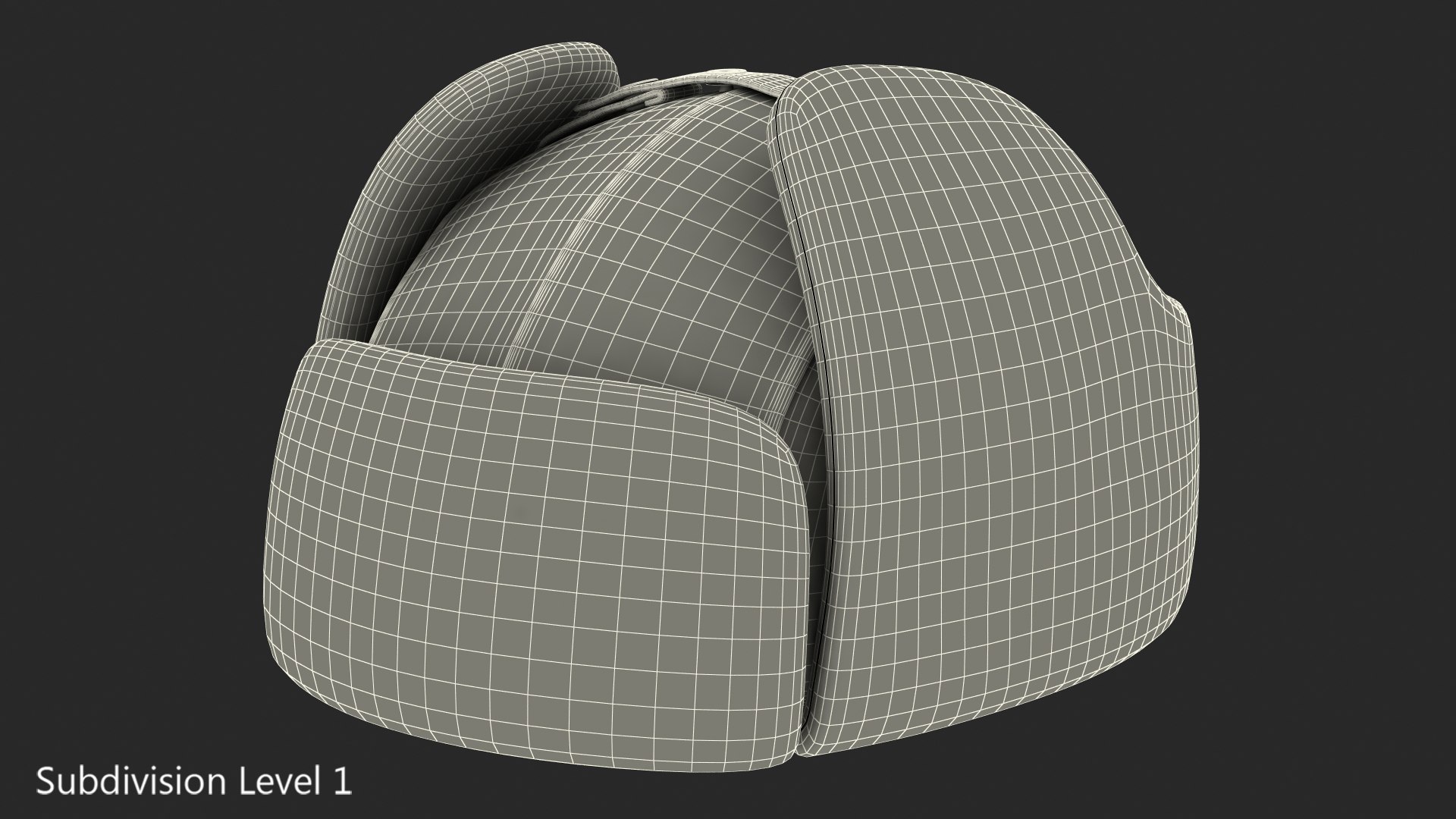 3D Model Trapper Winter Hat Fur - TurboSquid 1430464