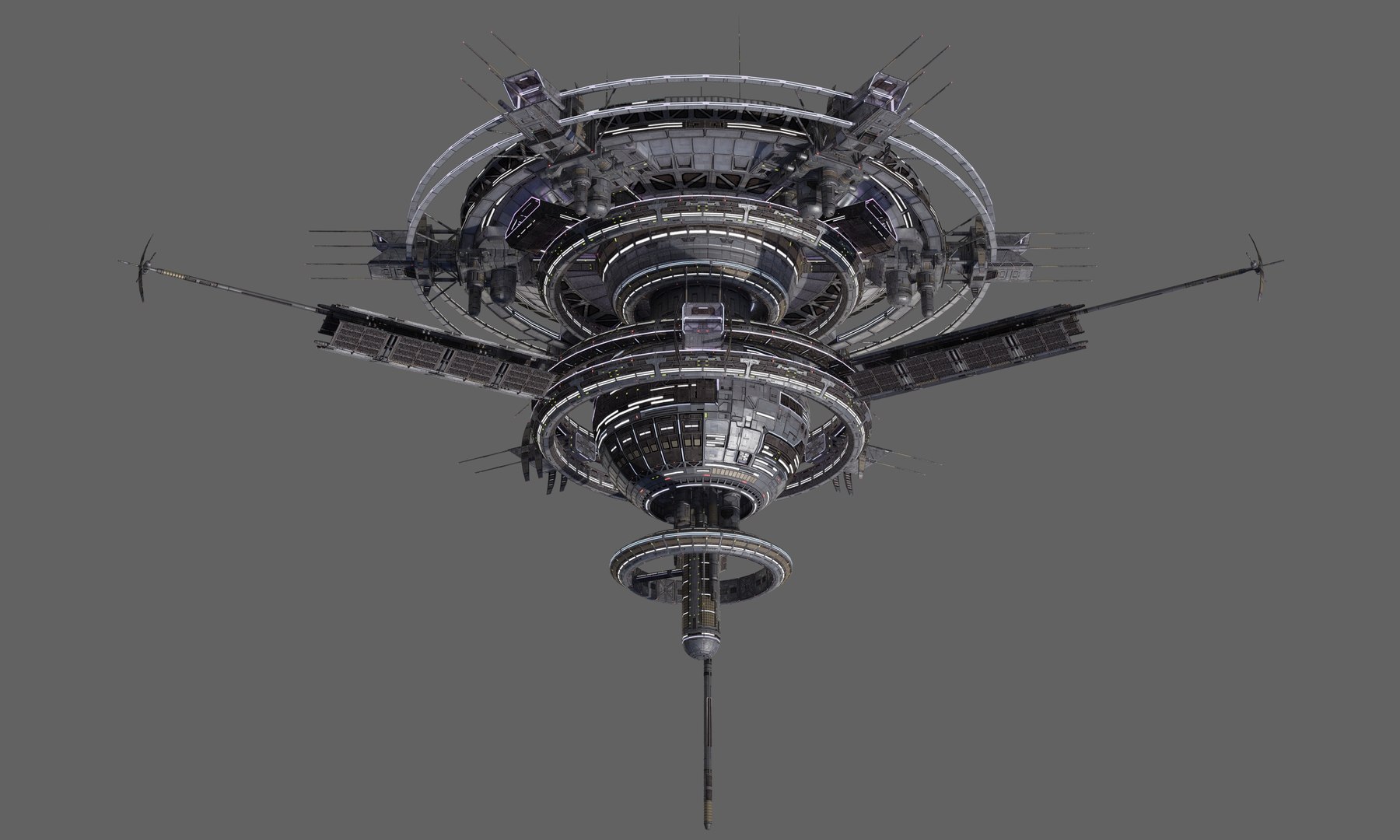 3D Model Space Station - TurboSquid 1369905