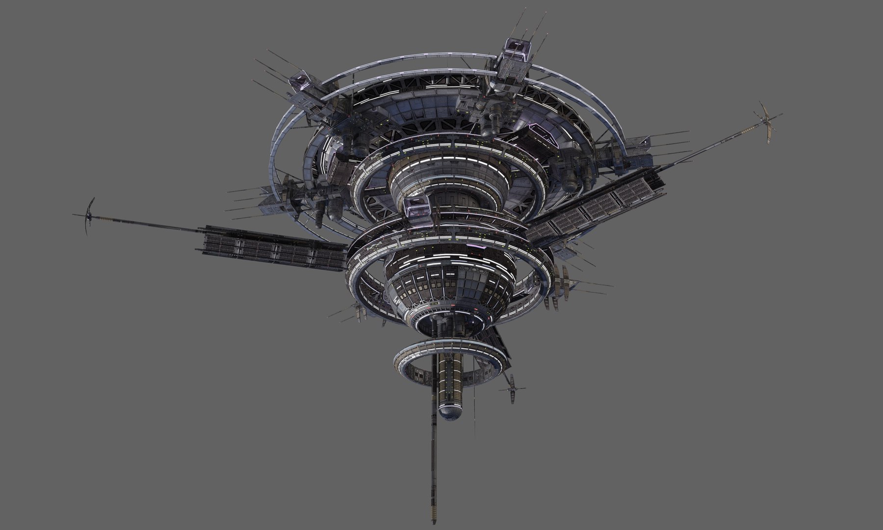 3D Model Space Station - TurboSquid 1369905