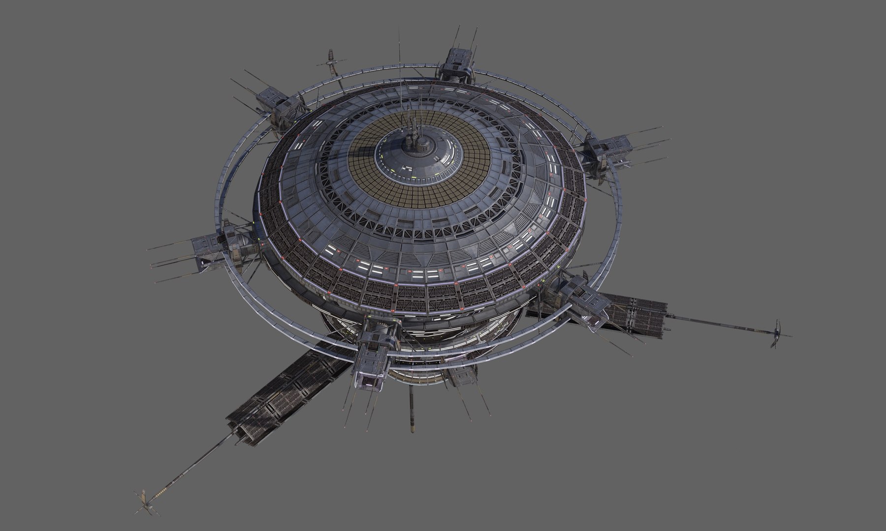 3D Model Space Station - TurboSquid 1369905