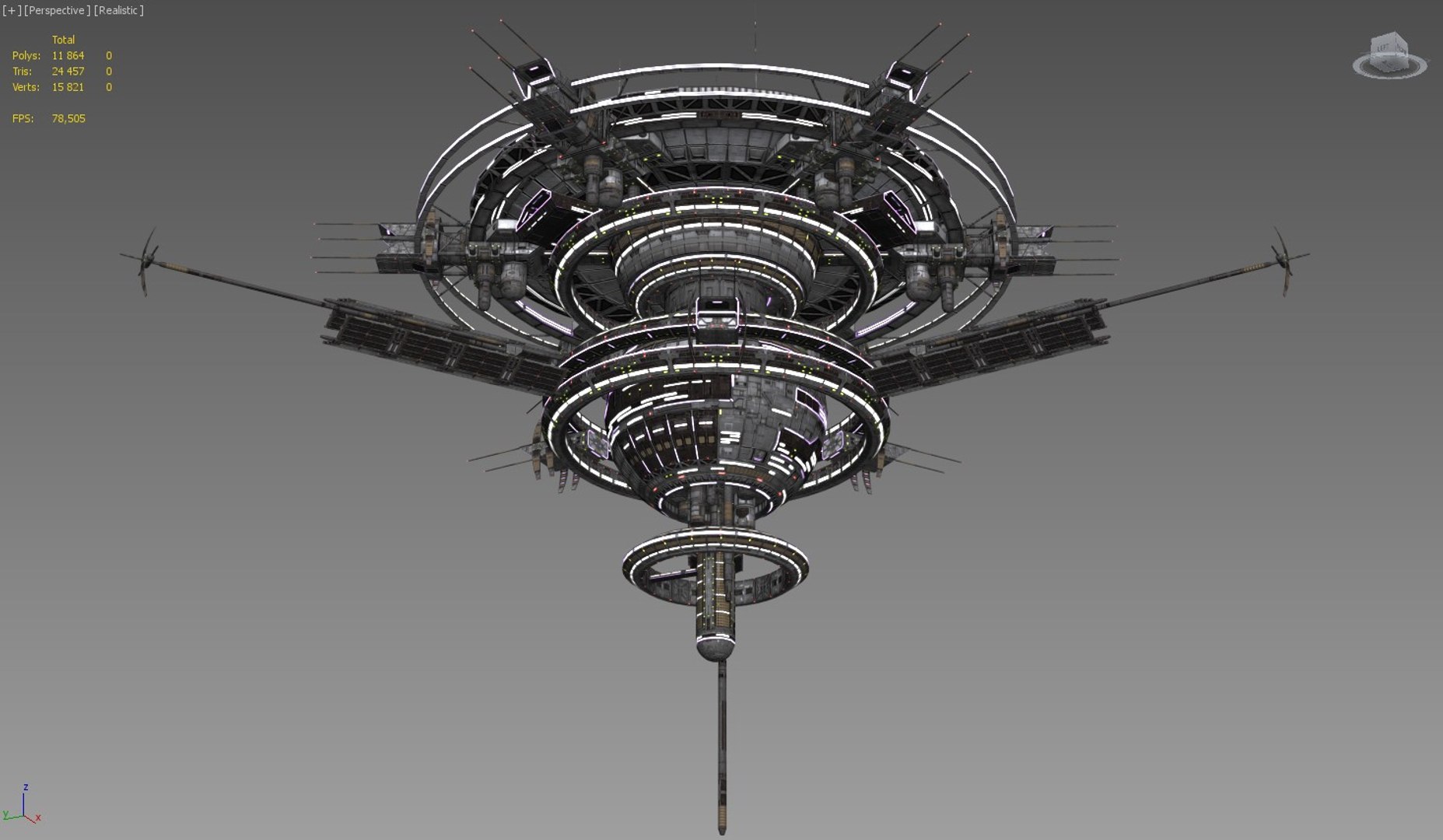 3D Model Space Station - TurboSquid 1369905