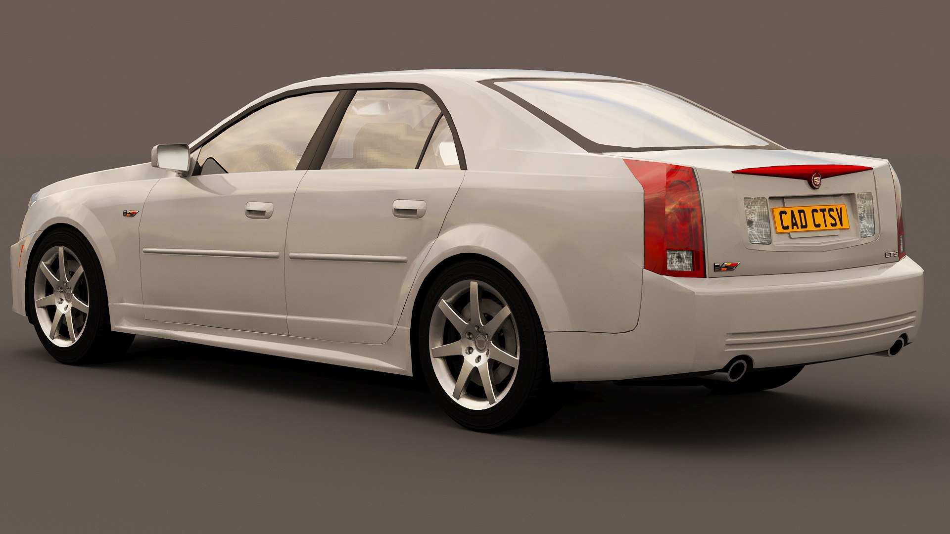 Cadillac Cts V 2004 Model - TurboSquid 1958951
