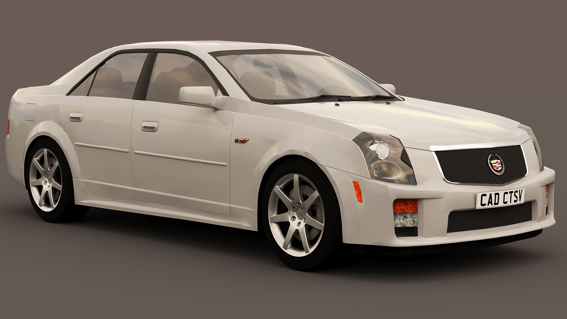 Cadillac Cts V 2004 Model - TurboSquid 1958951