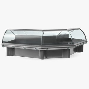 3D fresh fish display counter model - TurboSquid 1407060