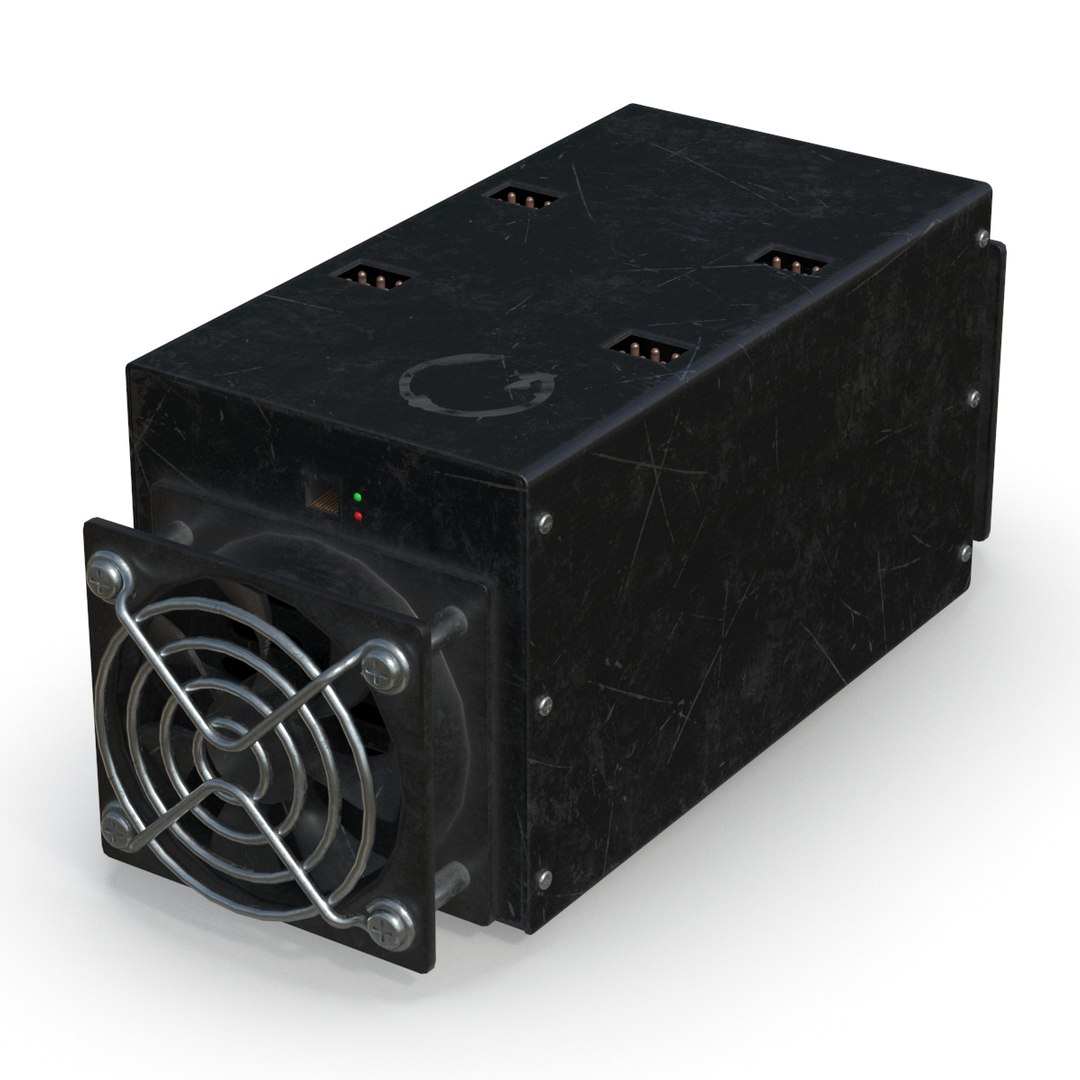 3D Model Bitcoin Miner Pbr - TurboSquid 1531442