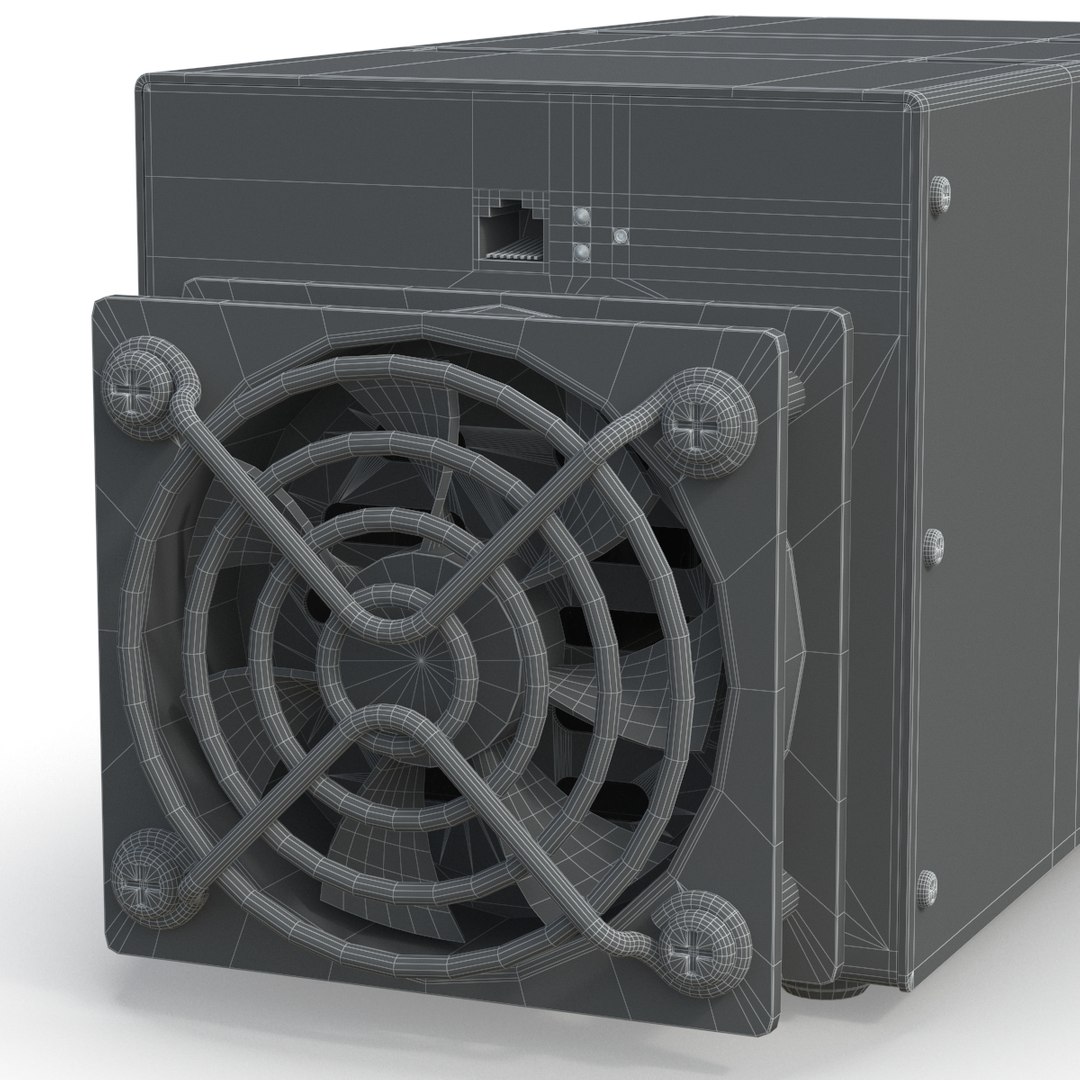 3D Model Bitcoin Miner Pbr - TurboSquid 1531442