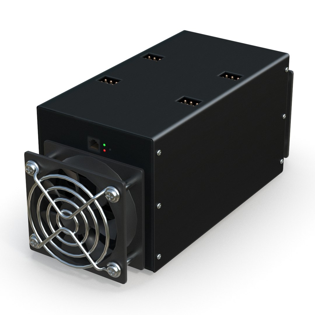 3D Model Bitcoin Miner Pbr - TurboSquid 1531442