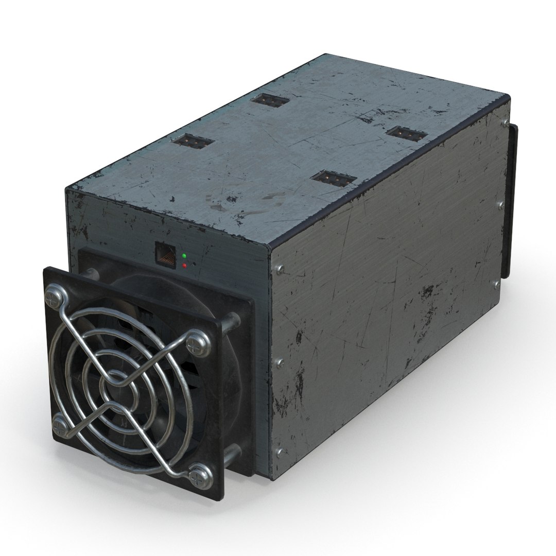 3D Model Bitcoin Miner Pbr - TurboSquid 1531442