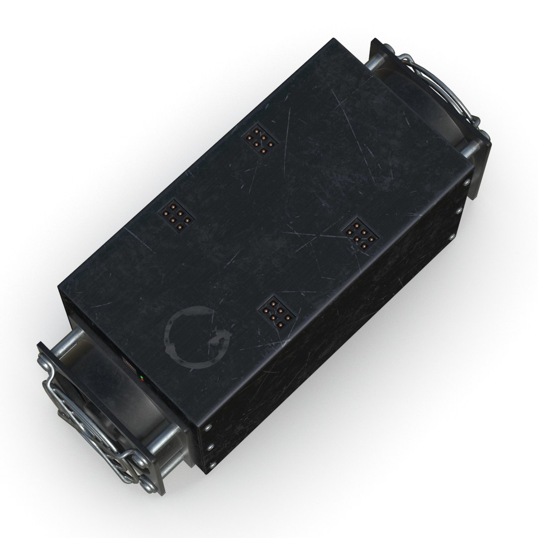 3D Model Bitcoin Miner Pbr - TurboSquid 1531442