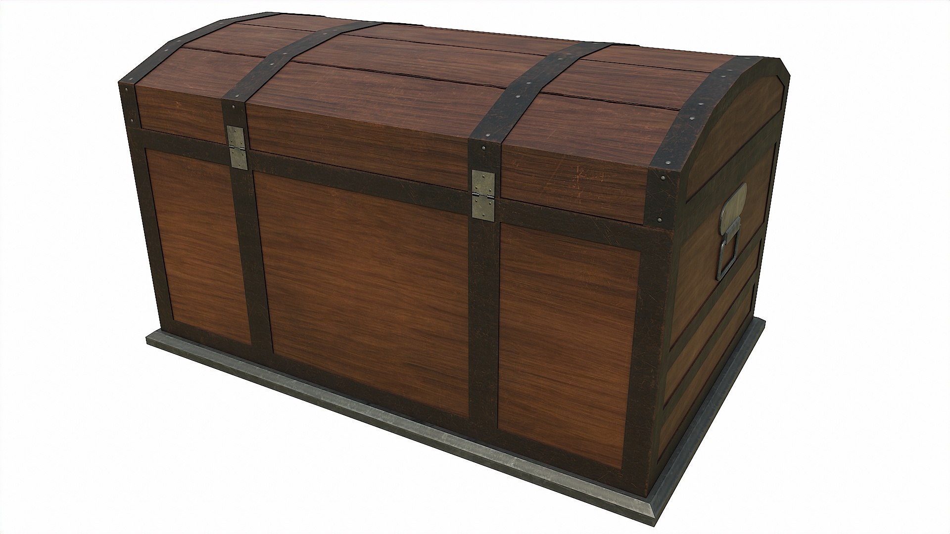 3D Set Of 6 Medieval Wooden Chests And Crates - TurboSquid 1838423