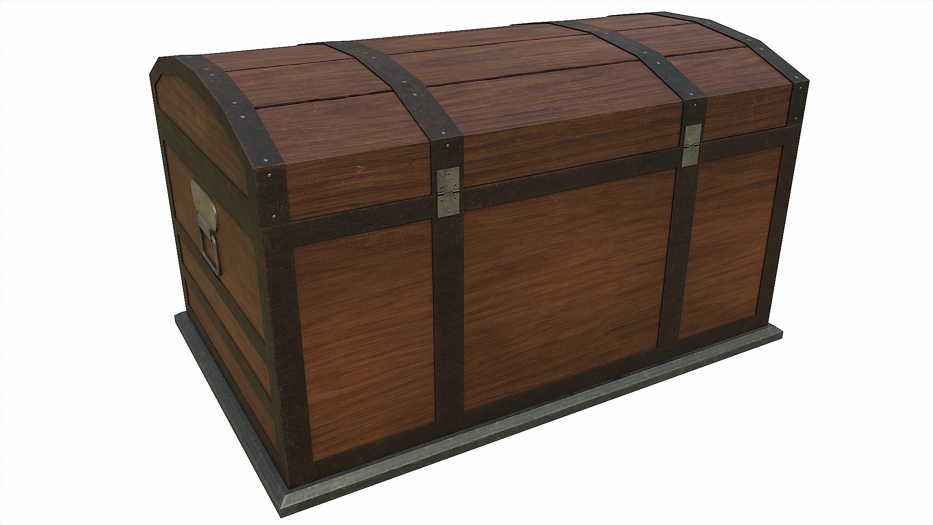 3D Set Of 6 Medieval Wooden Chests And Crates - TurboSquid 1838423