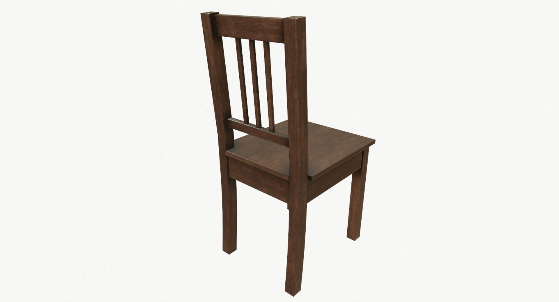Wooden Chair Pbr Ready Model - TurboSquid 1250306