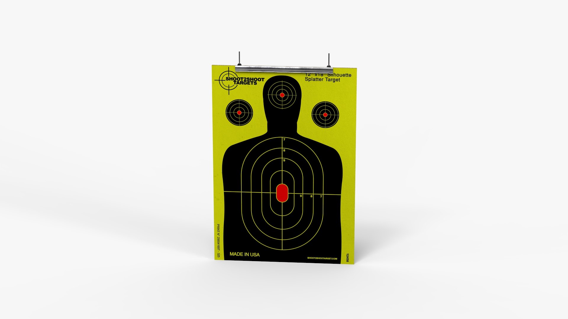 3D Shooting Target Model - TurboSquid 1858807