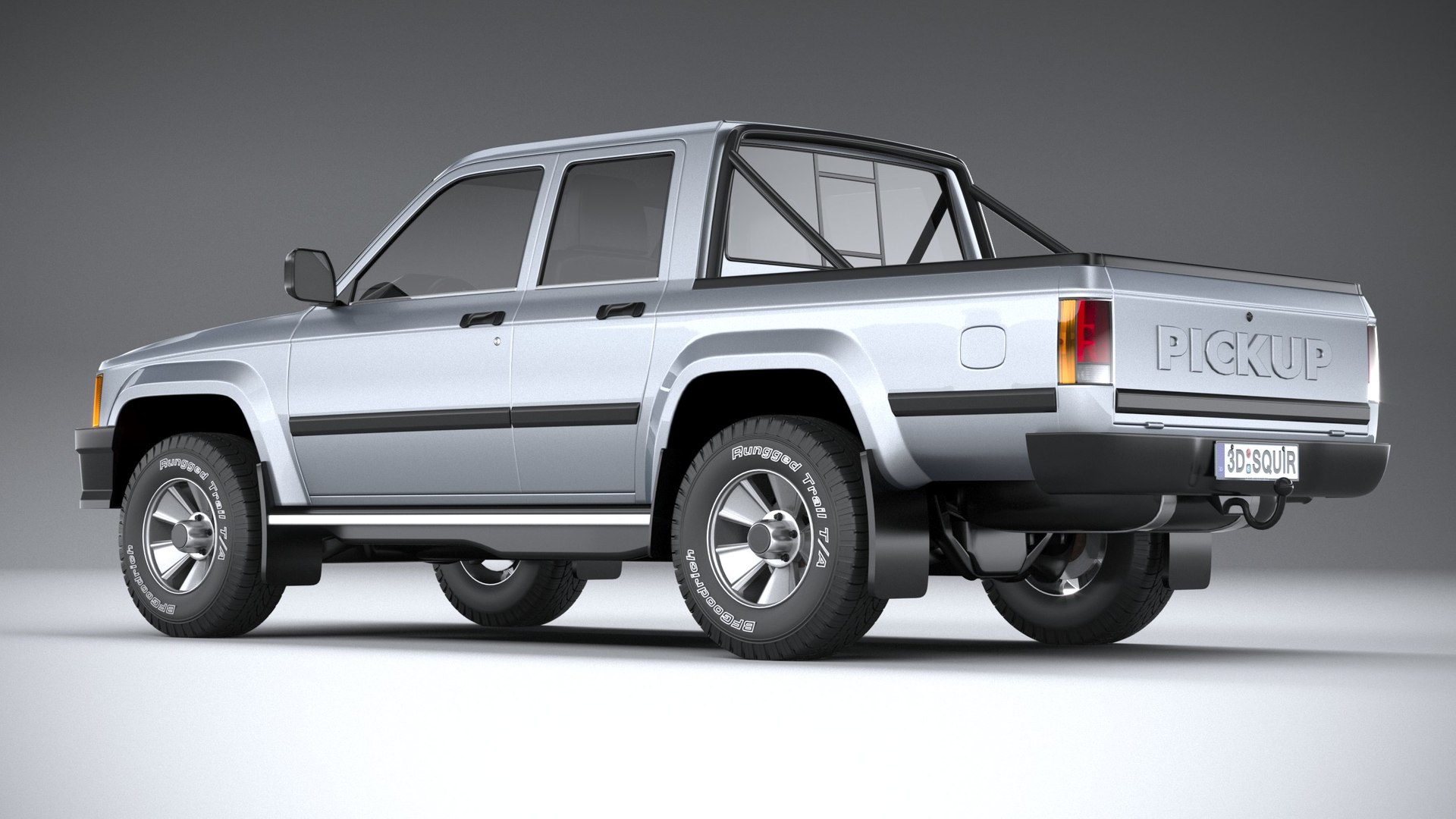 3D Generic Pickup 1980 - TurboSquid 1751559