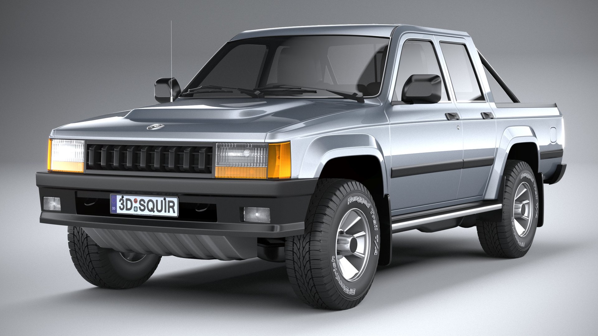 3D Generic Pickup 1980 - TurboSquid 1751559