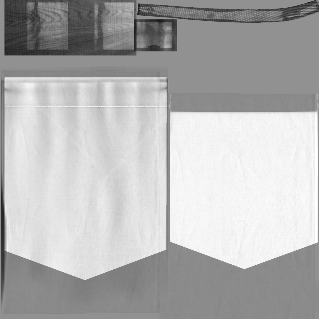 Wall Hanging Banners 1 3D Model - TurboSquid 2076972