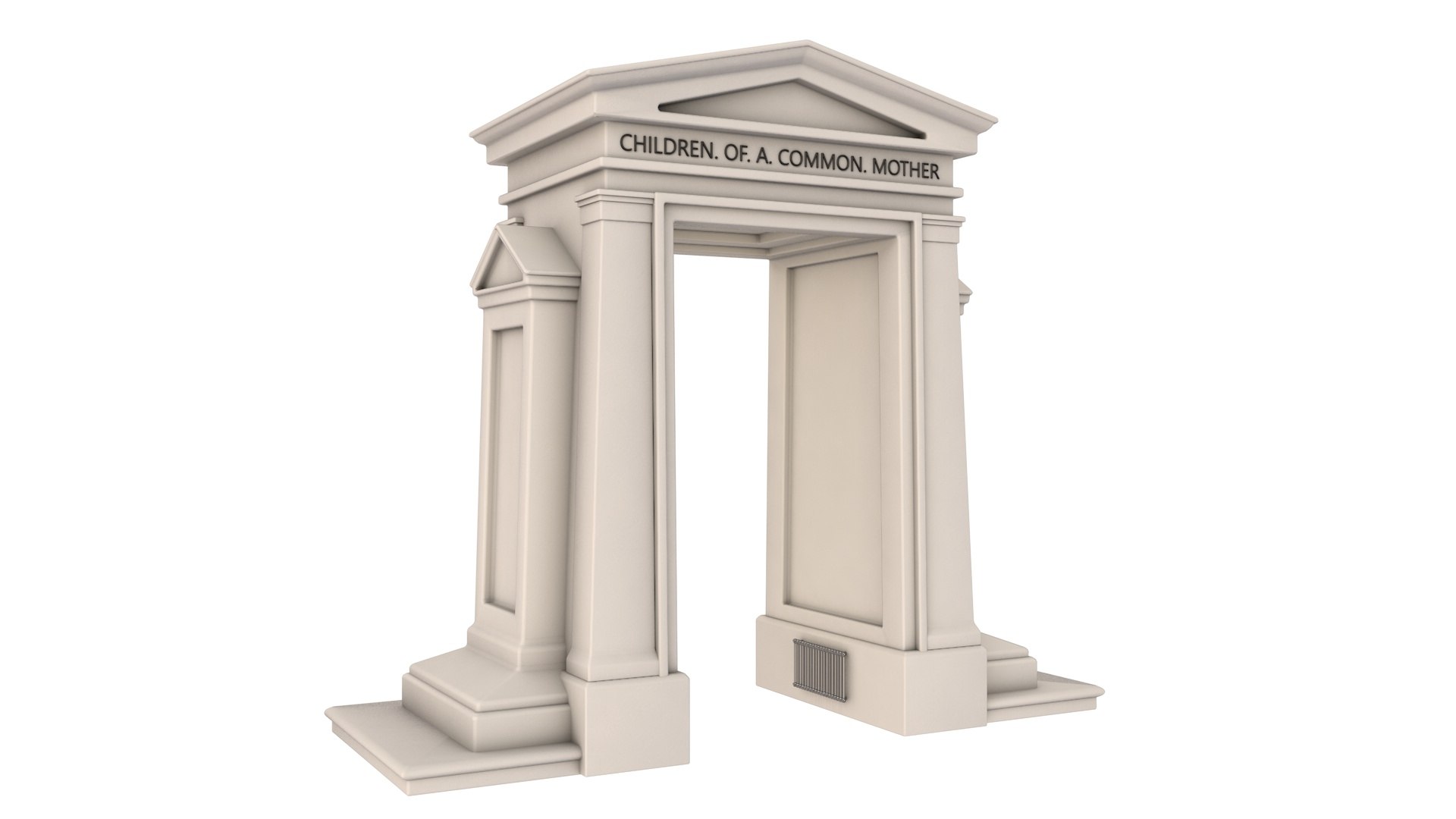 3D Peace Arch Model - TurboSquid 2031529