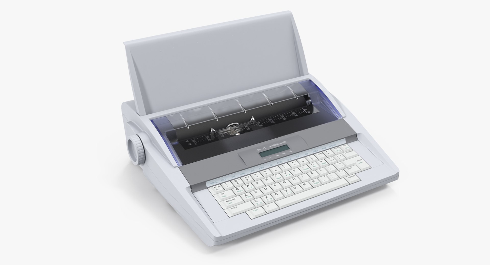 Electronic Typewriter Generic Model - TurboSquid 1210078