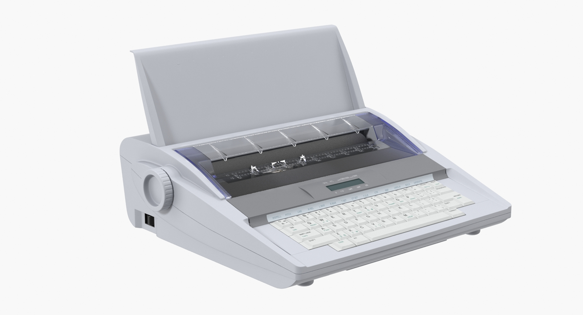 Electronic Typewriter Generic Model - TurboSquid 1210078