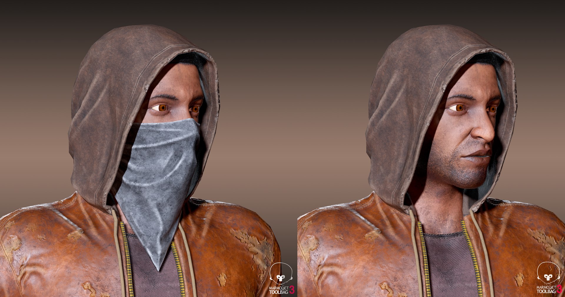 Games Male Survivor Model - TurboSquid 1327394