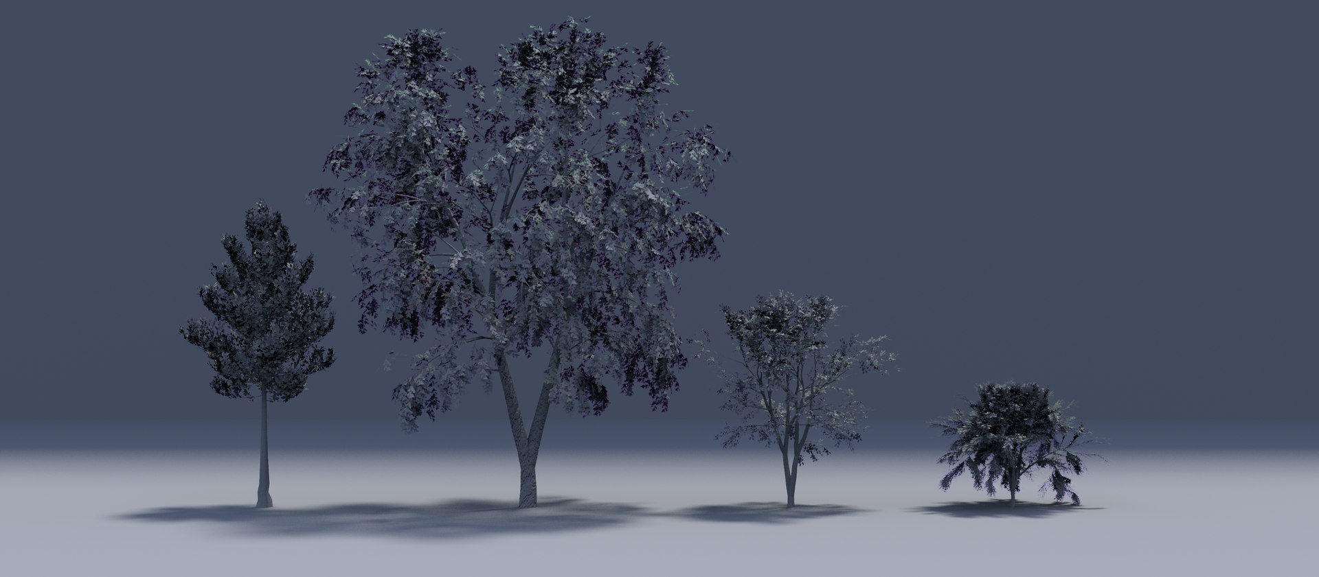 Trees Blender 3D Model - TurboSquid 1206556