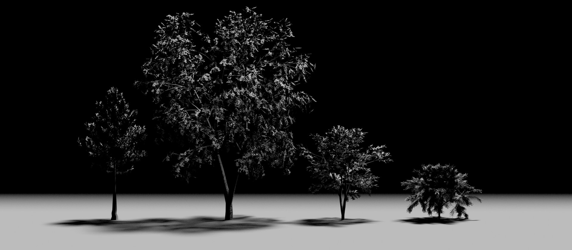 Trees Blender 3D Model - TurboSquid 1206556