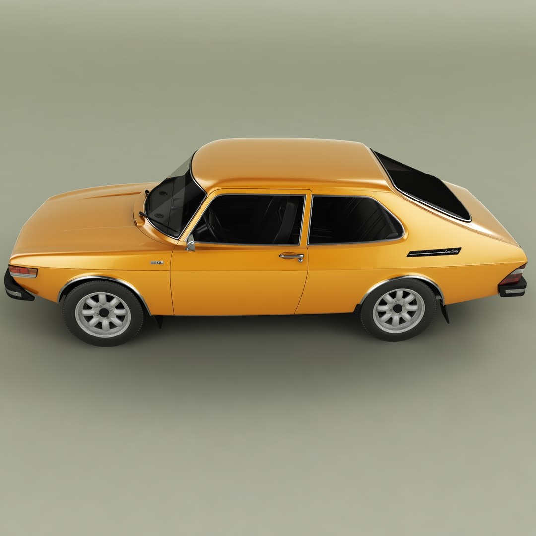3D Saab 99 Combi Coupe Model - TurboSquid 2163484