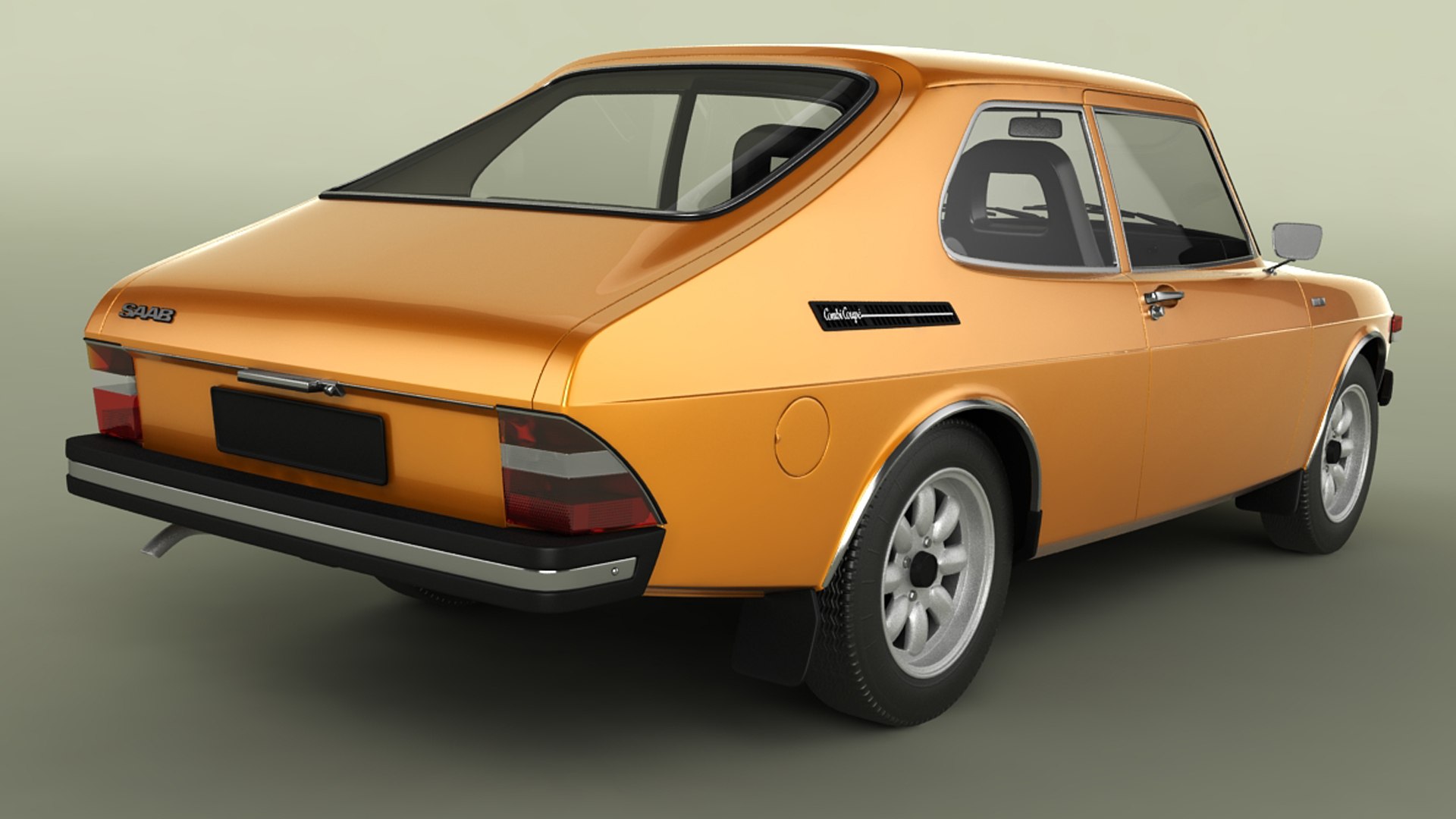 3D Saab 99 Combi Coupe Model - TurboSquid 2163484