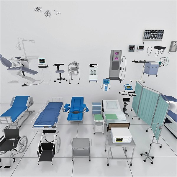 3D model Medical Equipment Collection - TurboSquid 2021760