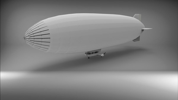 Airship 3D Models for Download | TurboSquid