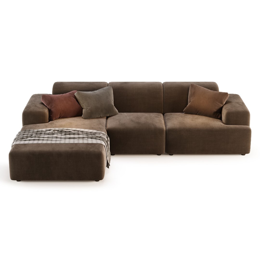 Canape Melva By Westwing Collection 3D Model - TurboSquid 2106766