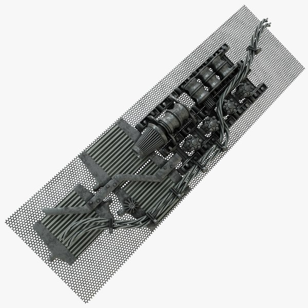 Engine parts 3D model - TurboSquid 1484194
