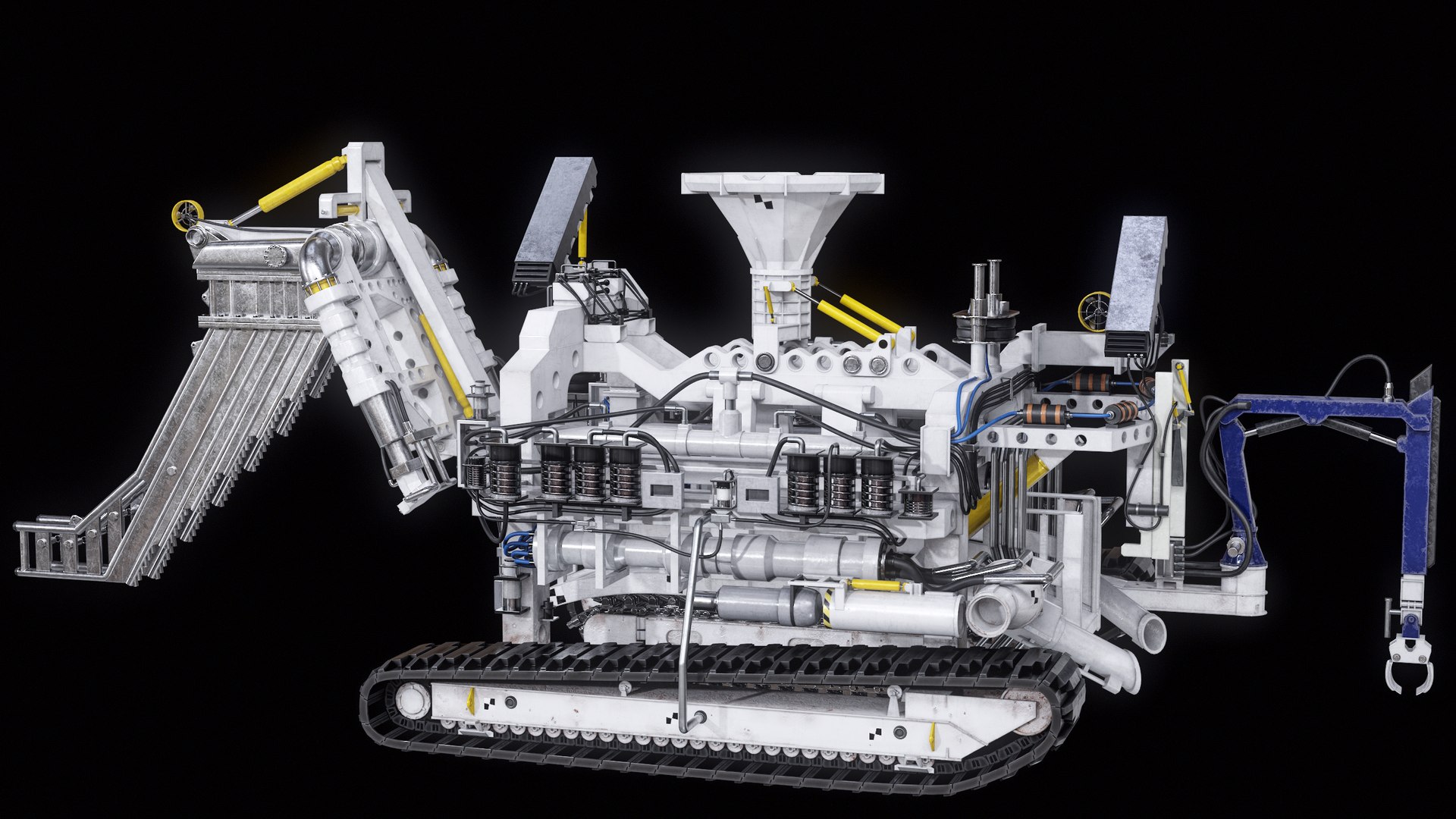 Underwater SMD Subsea Cable Trencher CBT2400 PBR model - TurboSquid 2146259