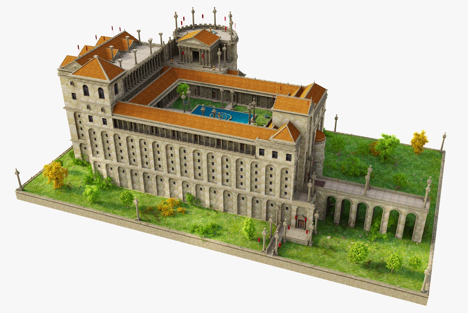 3D Villa Jovis Capri Model - TurboSquid 2324942