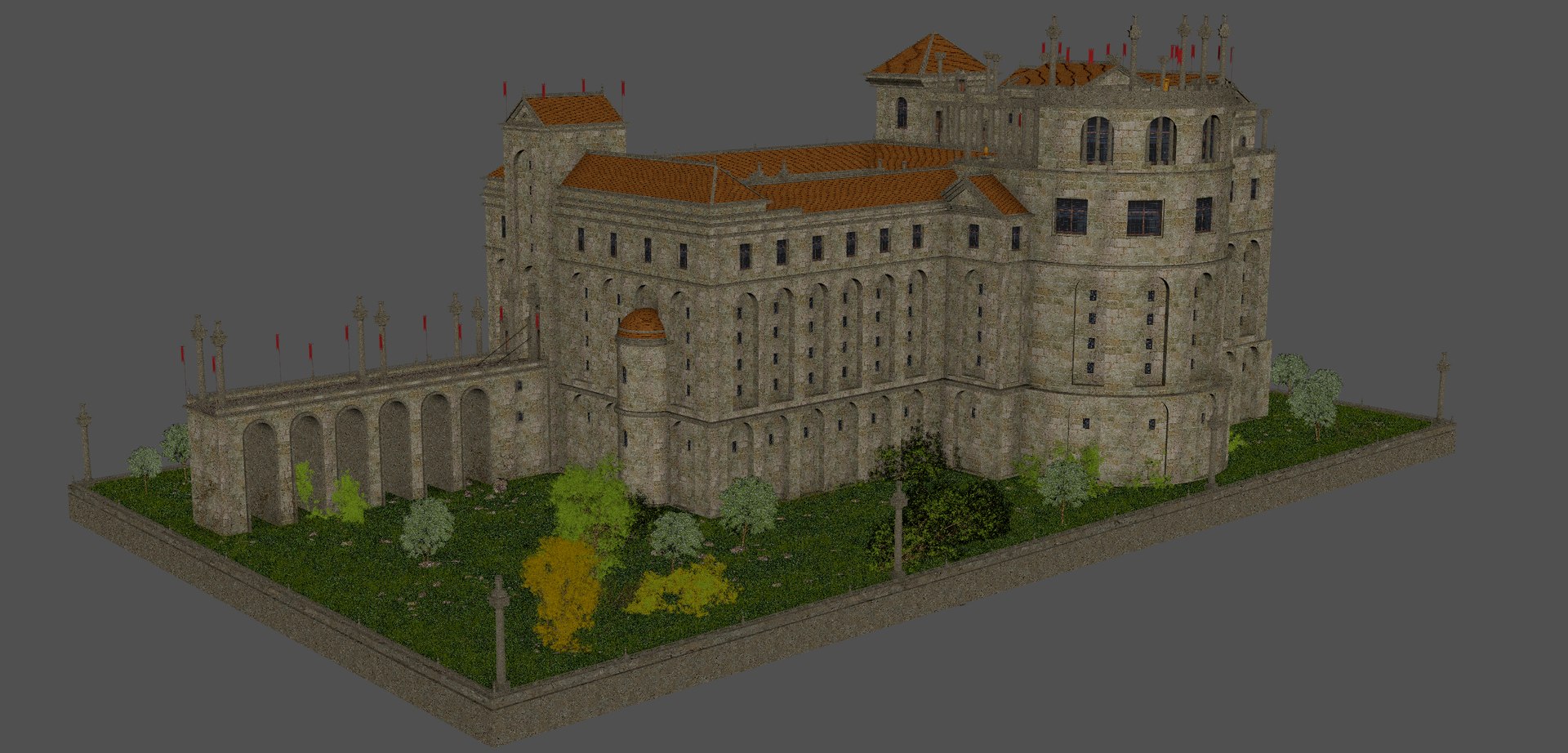 3D Villa Jovis Capri Model - TurboSquid 2324942