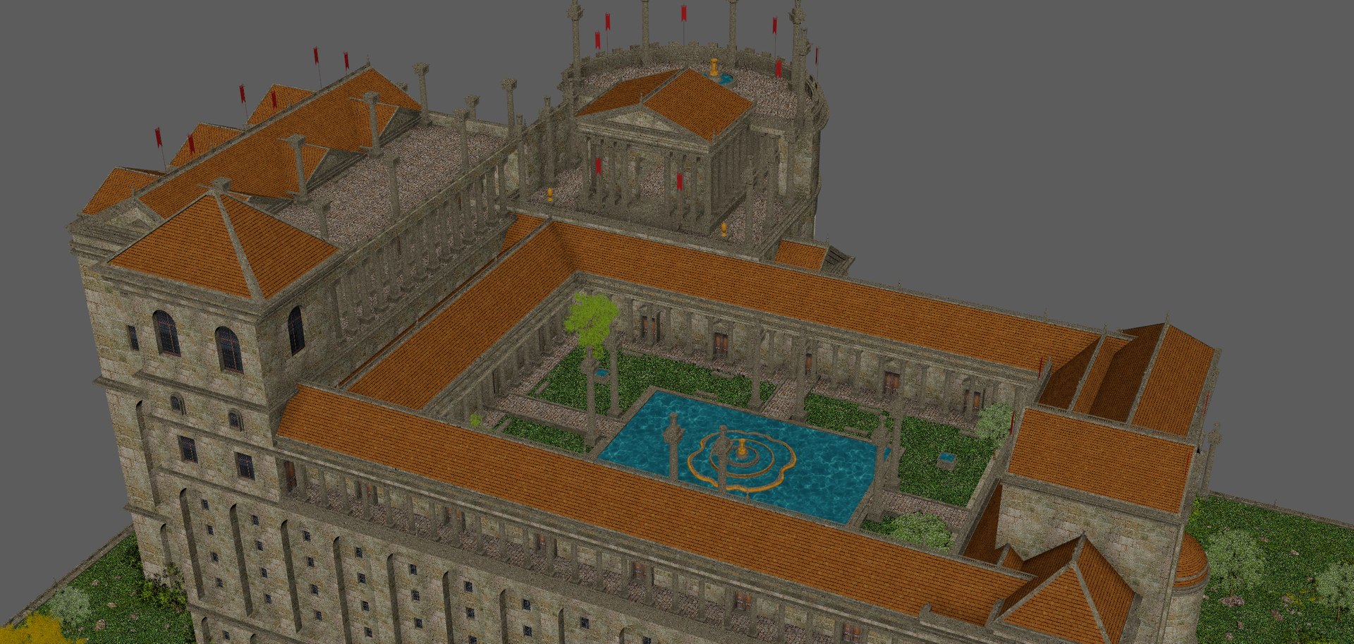 3D Villa Jovis Capri Model - TurboSquid 2324942