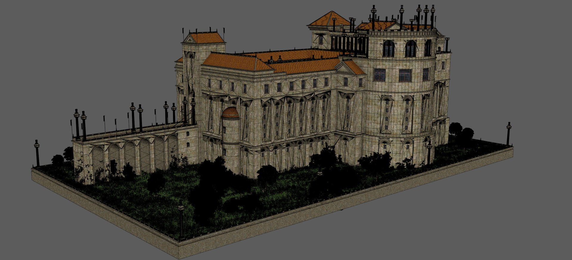 3D Villa Jovis Capri Model - TurboSquid 2324942
