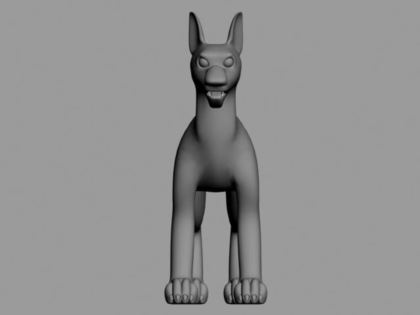 Maya Dog Cartoon Doberman