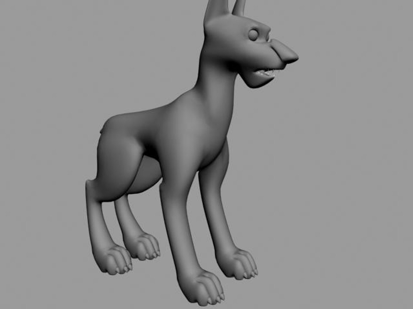 Maya Dog Cartoon Doberman