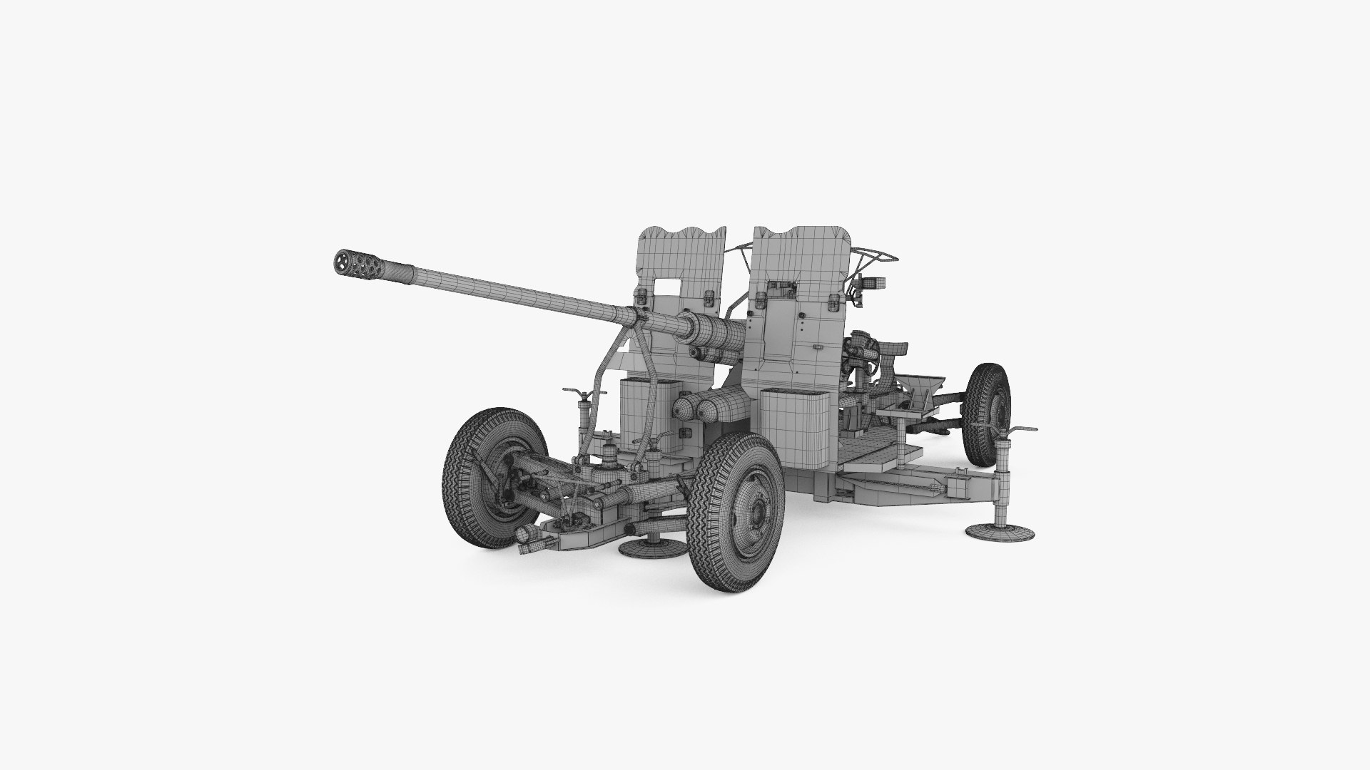 3D AZP S-60 model - TurboSquid 2183150