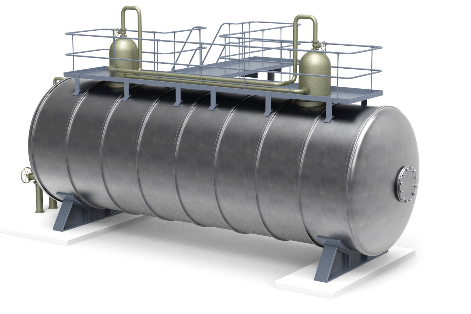 3D Industrial Chemical Tank - TurboSquid 1360756