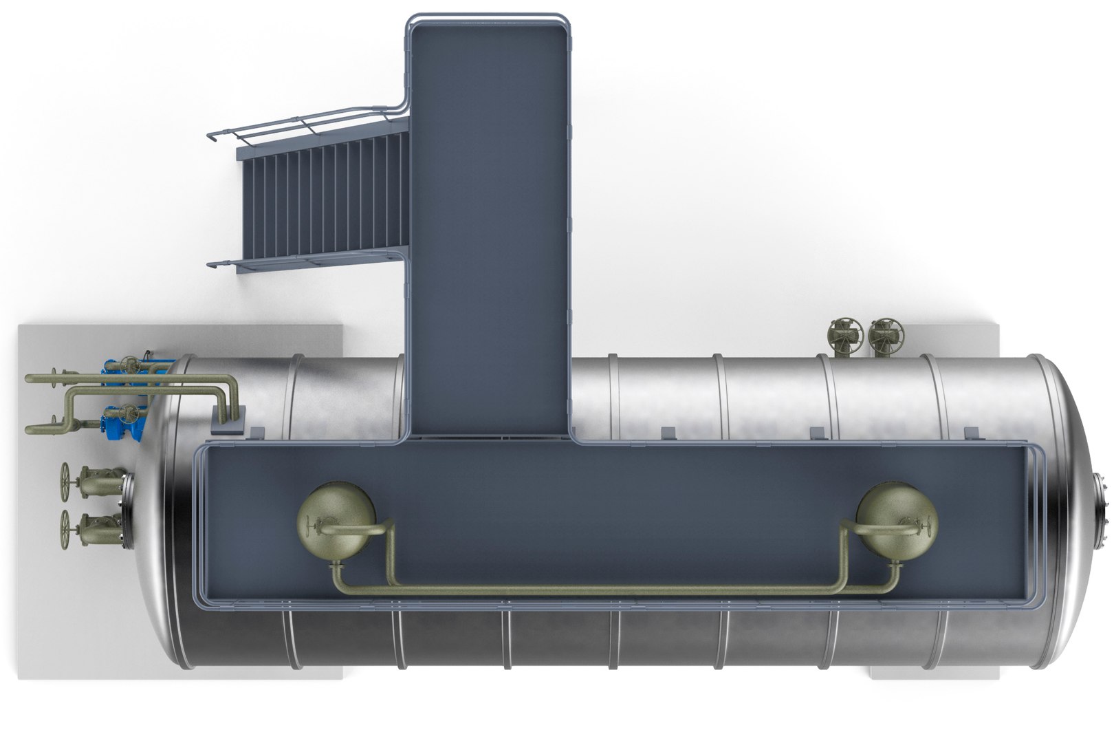 3D Industrial Chemical Tank - TurboSquid 1360756