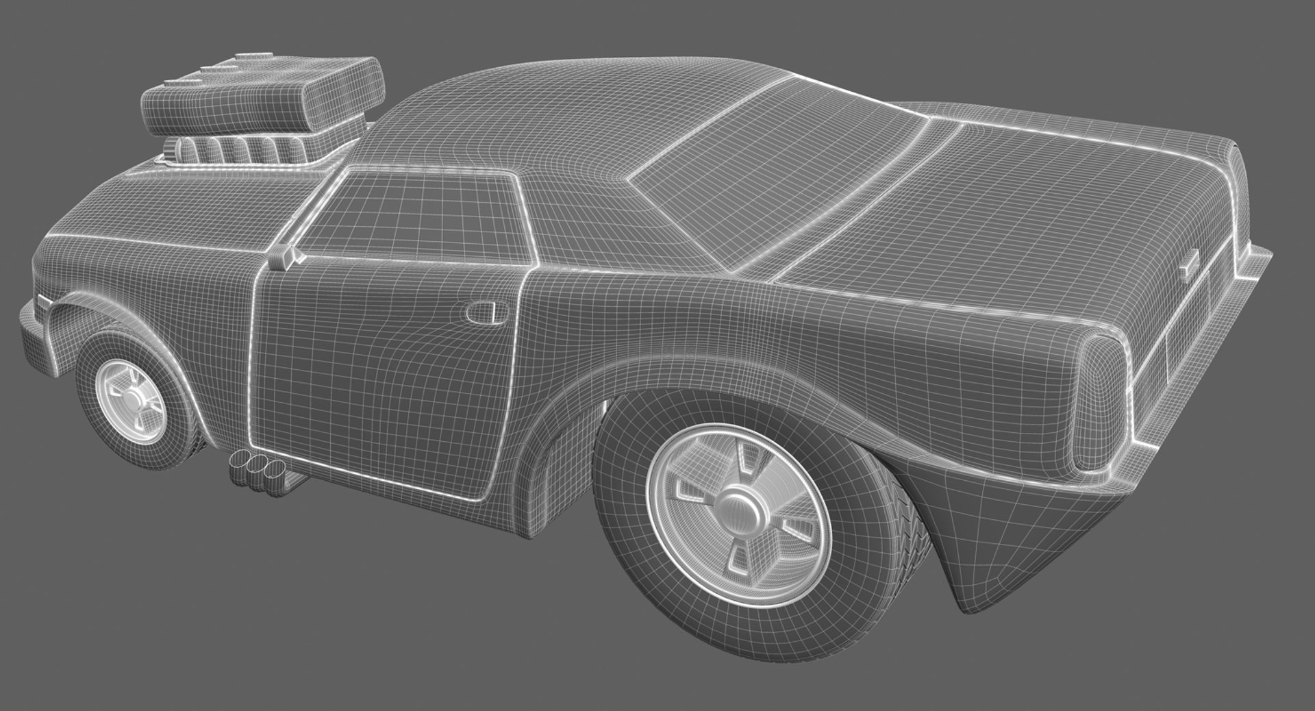 Hot Rod 3D Model - TurboSquid 1277967